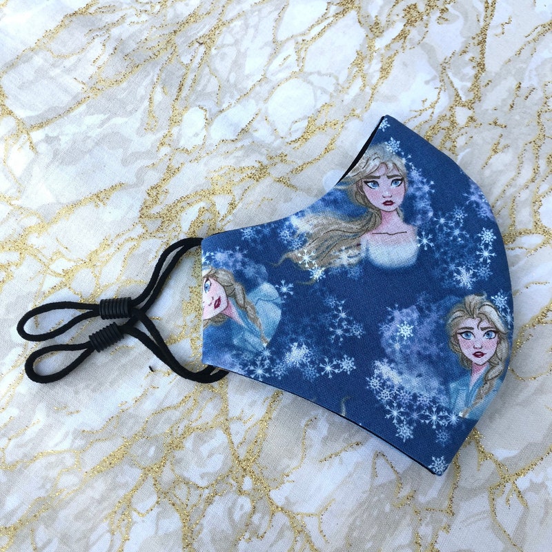 Toddler Face Mask Frozen - Etsy