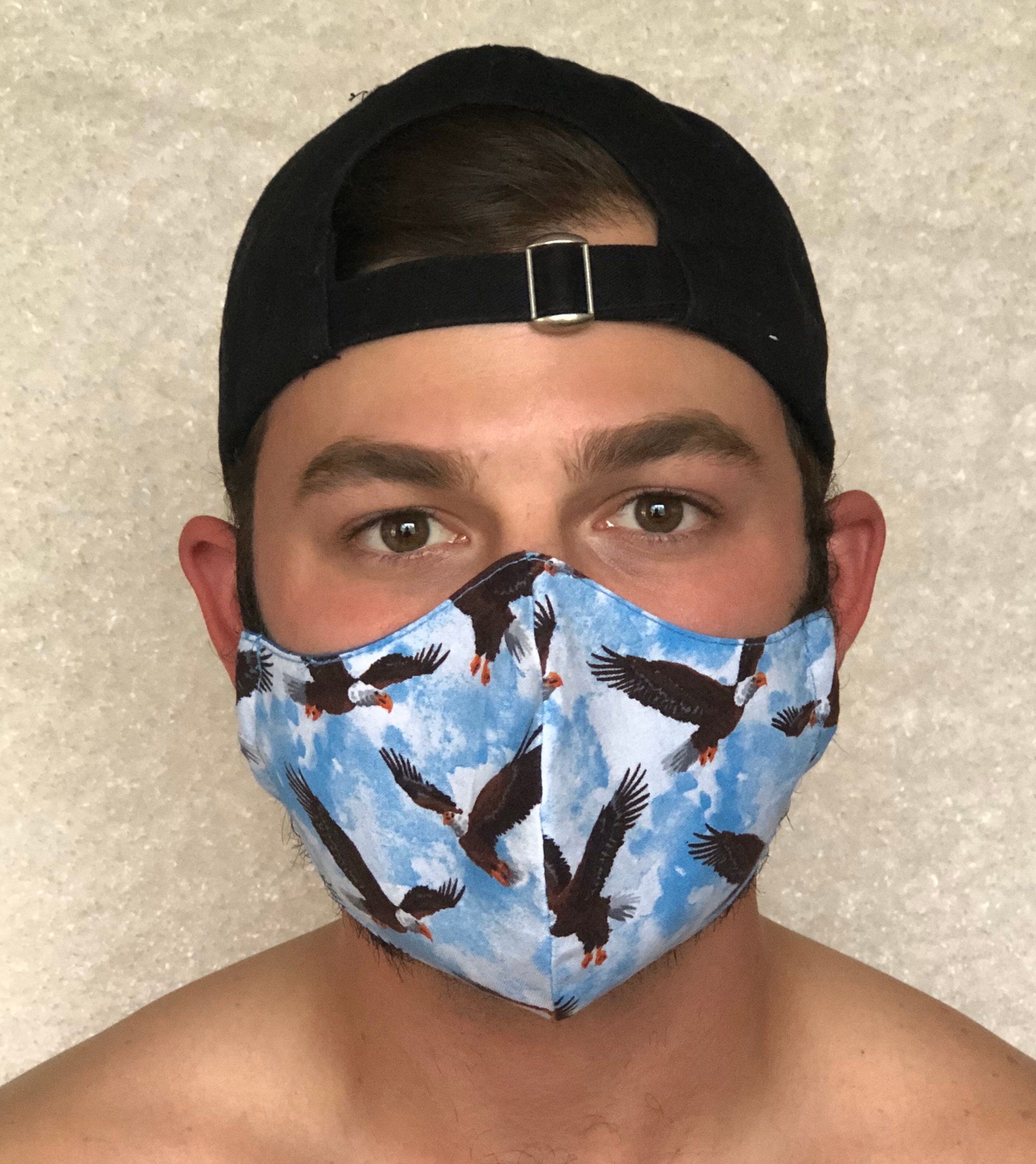 Puppies Adjustable Fabric Face Mask Dog Lover Face Mask - Etsy Australia