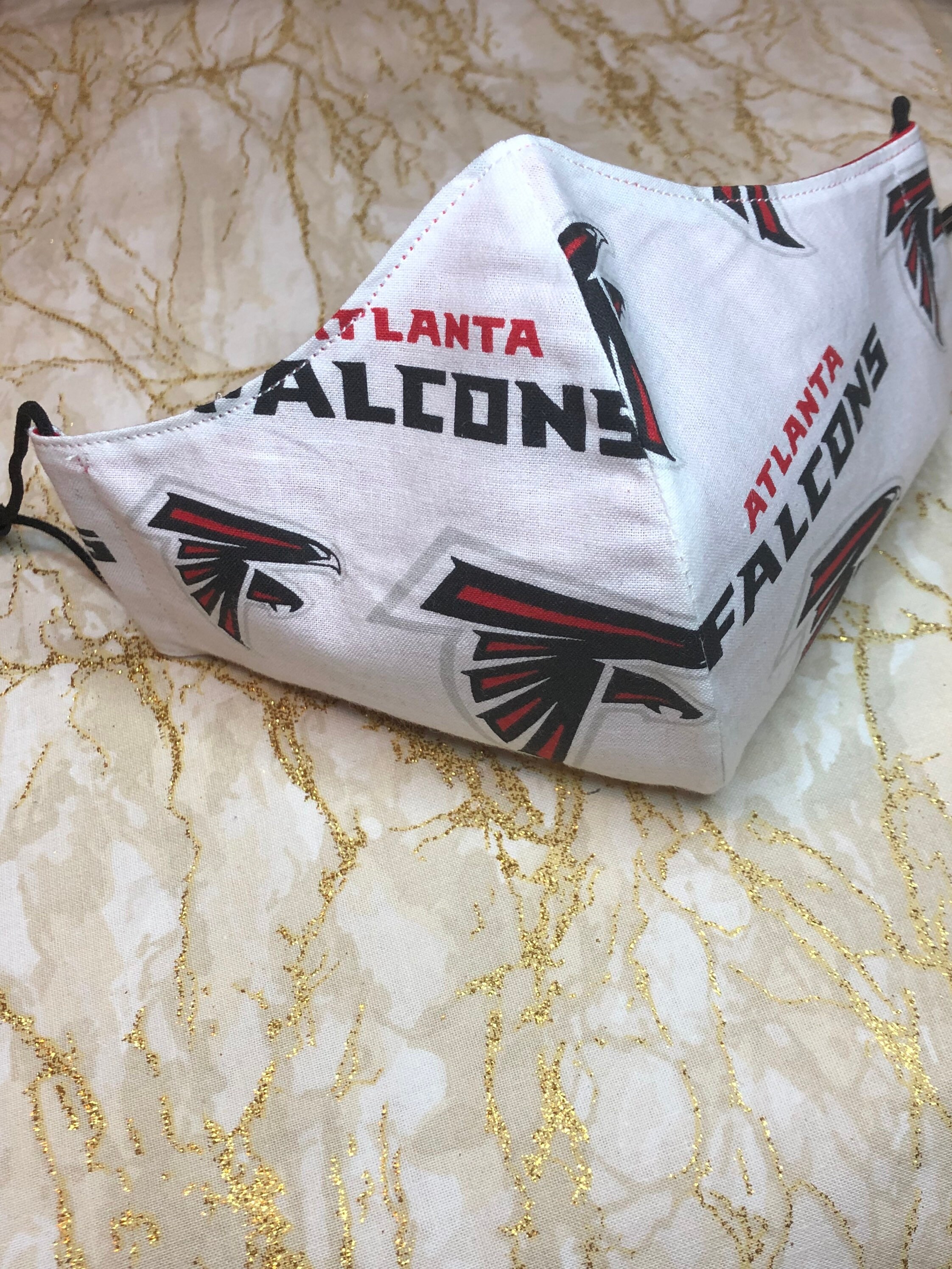 Atlanta Falcons Fabric Adjustable Face Mask NFL Face Mask | Etsy