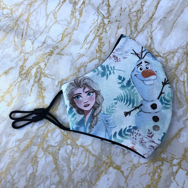 Toddler Face Mask Frozen - Etsy
