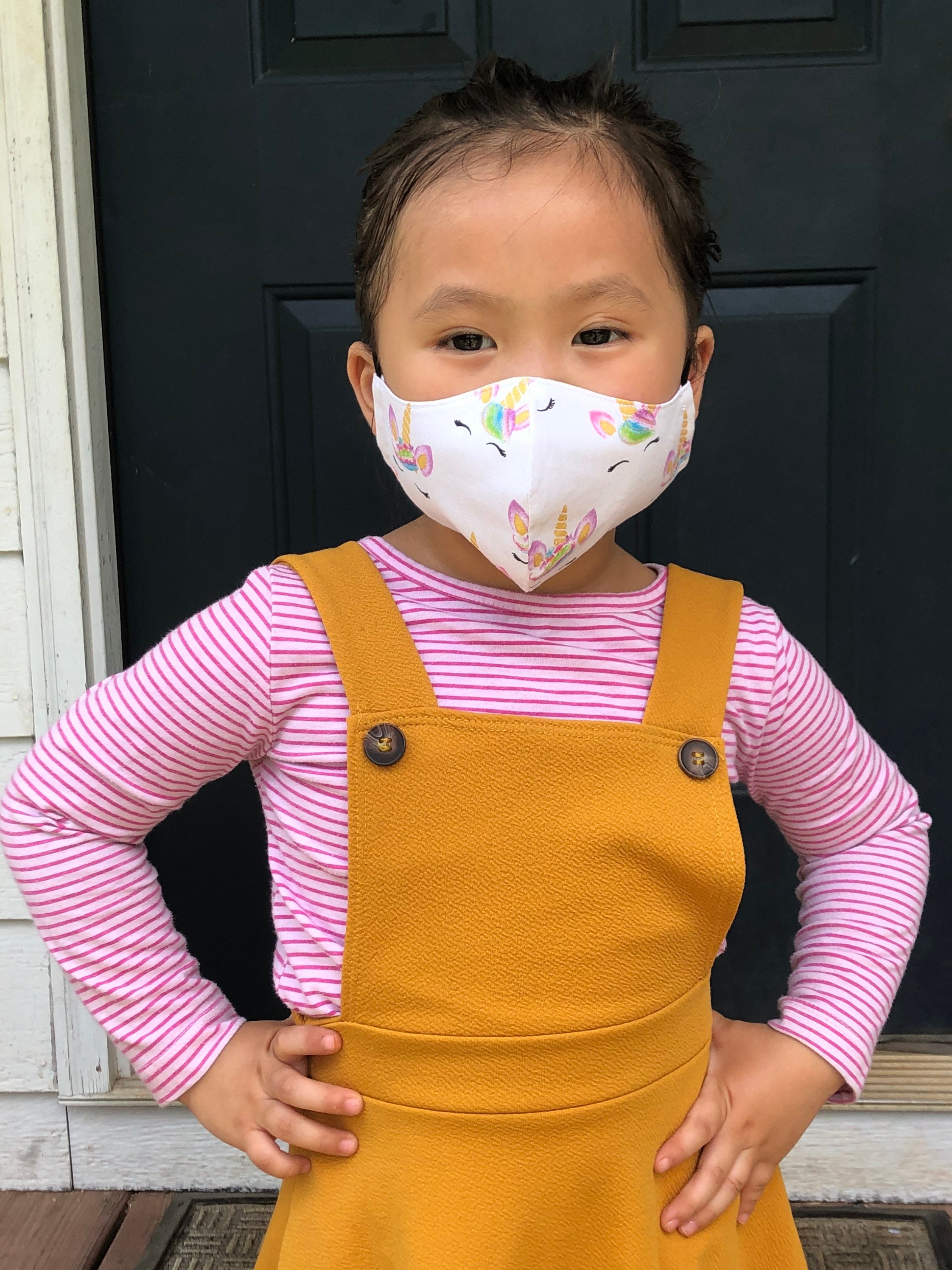 Little Mermaid Ariel and Flounder Adjustable Fabric Face Mask - Etsy.de