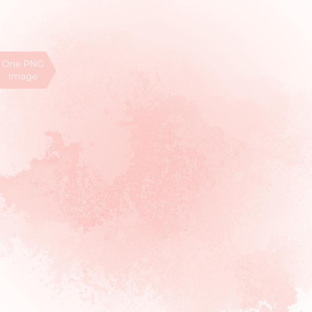 Watercolor Wash Blush Pink PNG Background - Etsy