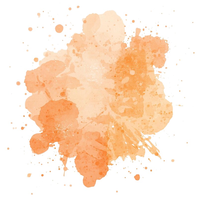 Watercolor Splash 12 PNG Autumn Bundle Instant Download - Etsy