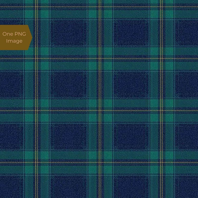Plaid Wallpaper Navy Blue - Etsy
