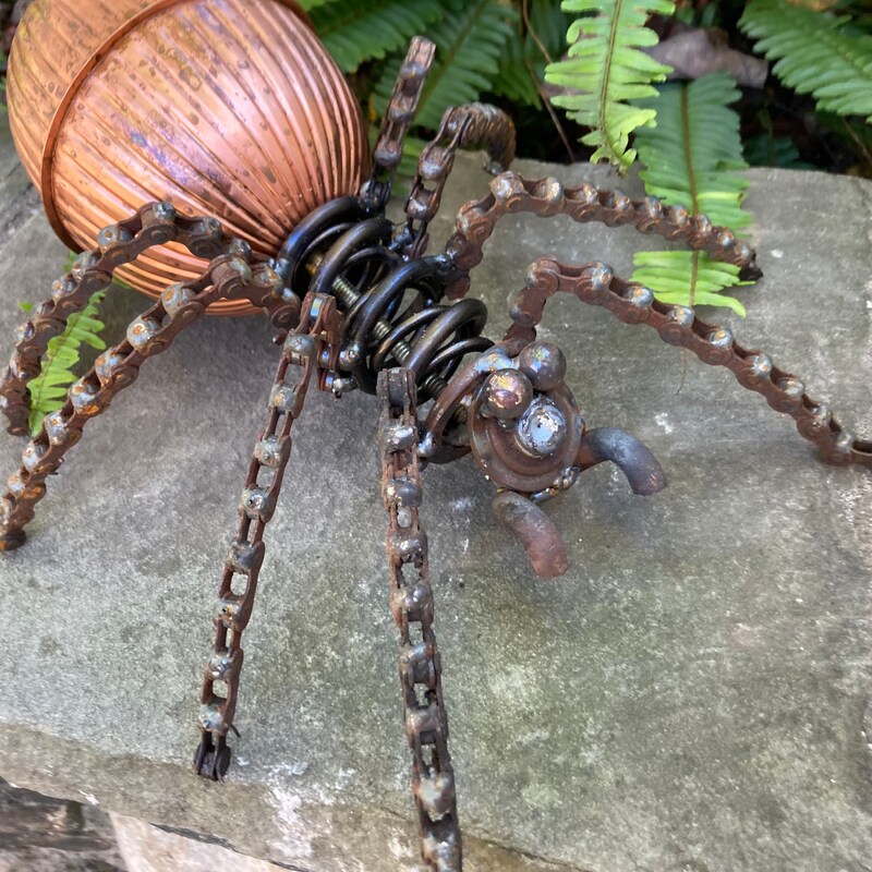 Spider Metal Sculpture - Etsy