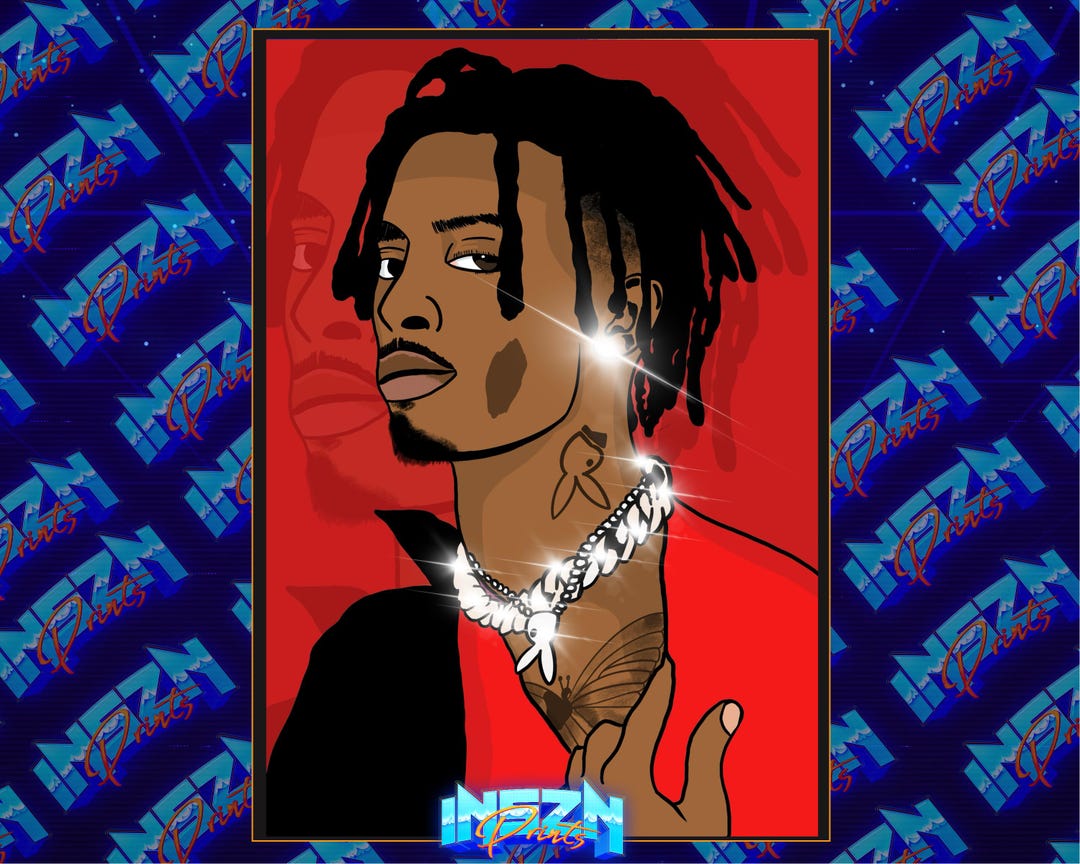 Playboi Carti Poster Rap Poster Playboi Carti Art Playboi Carti Print ...