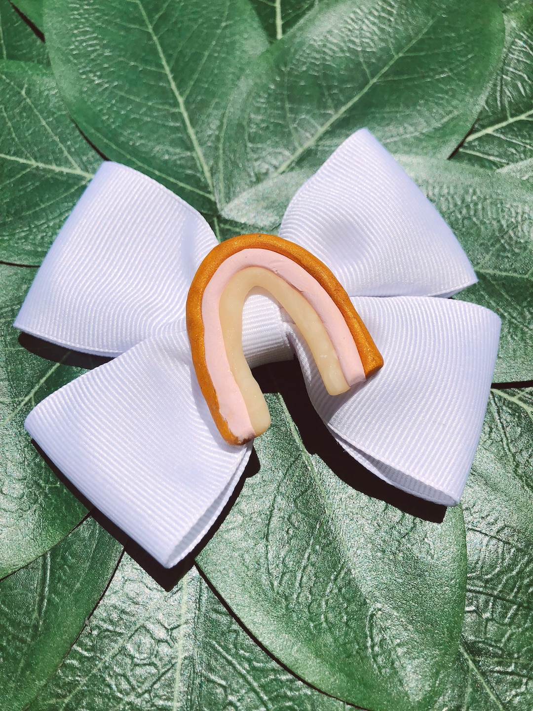 Lottie Rose Rainbow Bow - Etsy
