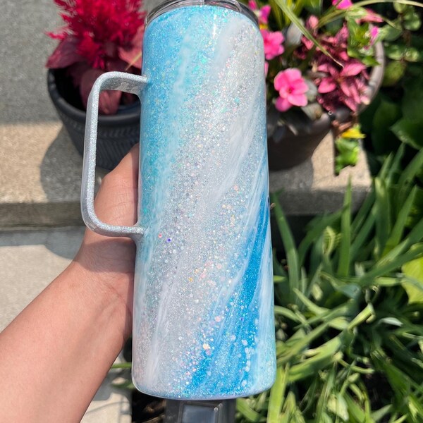 Stanley Swirl 40oz Tumbler With Handle - Etsy