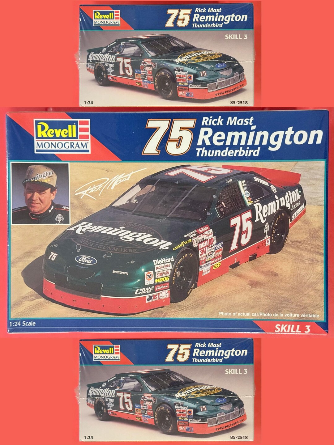 75 Rick Mast Remington Thunderbird Model Kit | 1/24 Scale Revell ...