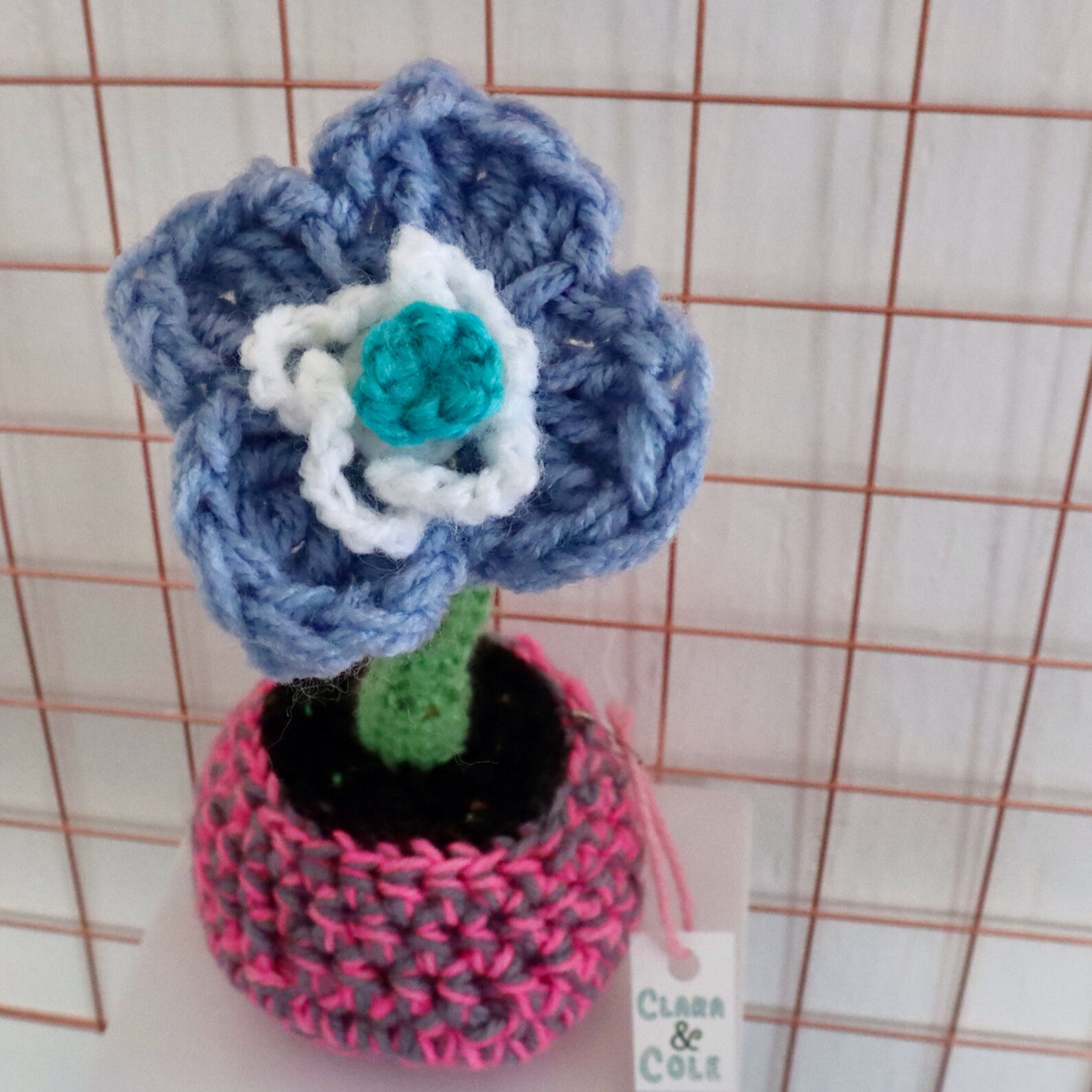 Mini Crochet Succulents, Flowers, and Plants: Unique Handmade Crocheted ...