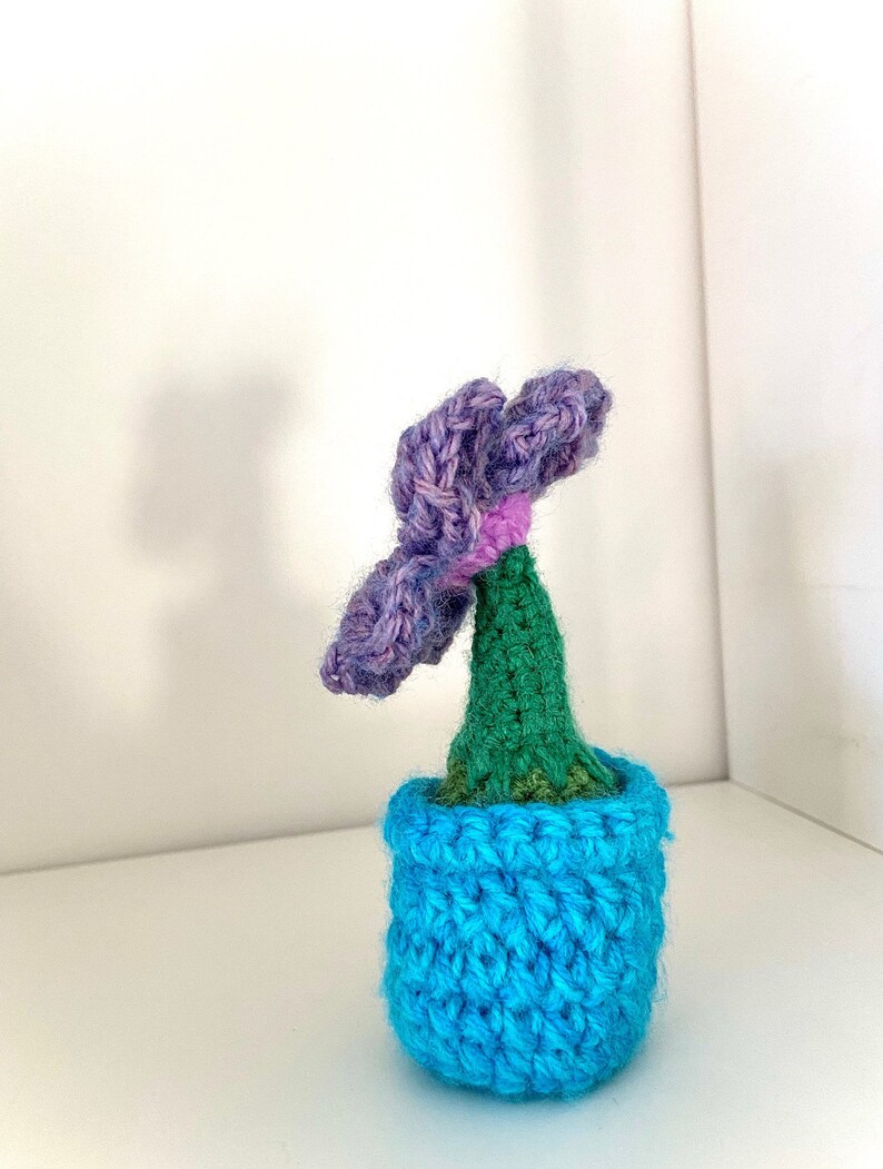 Mini Crochet Succulents Flowers and Plants: Unique Handmade | Etsy
