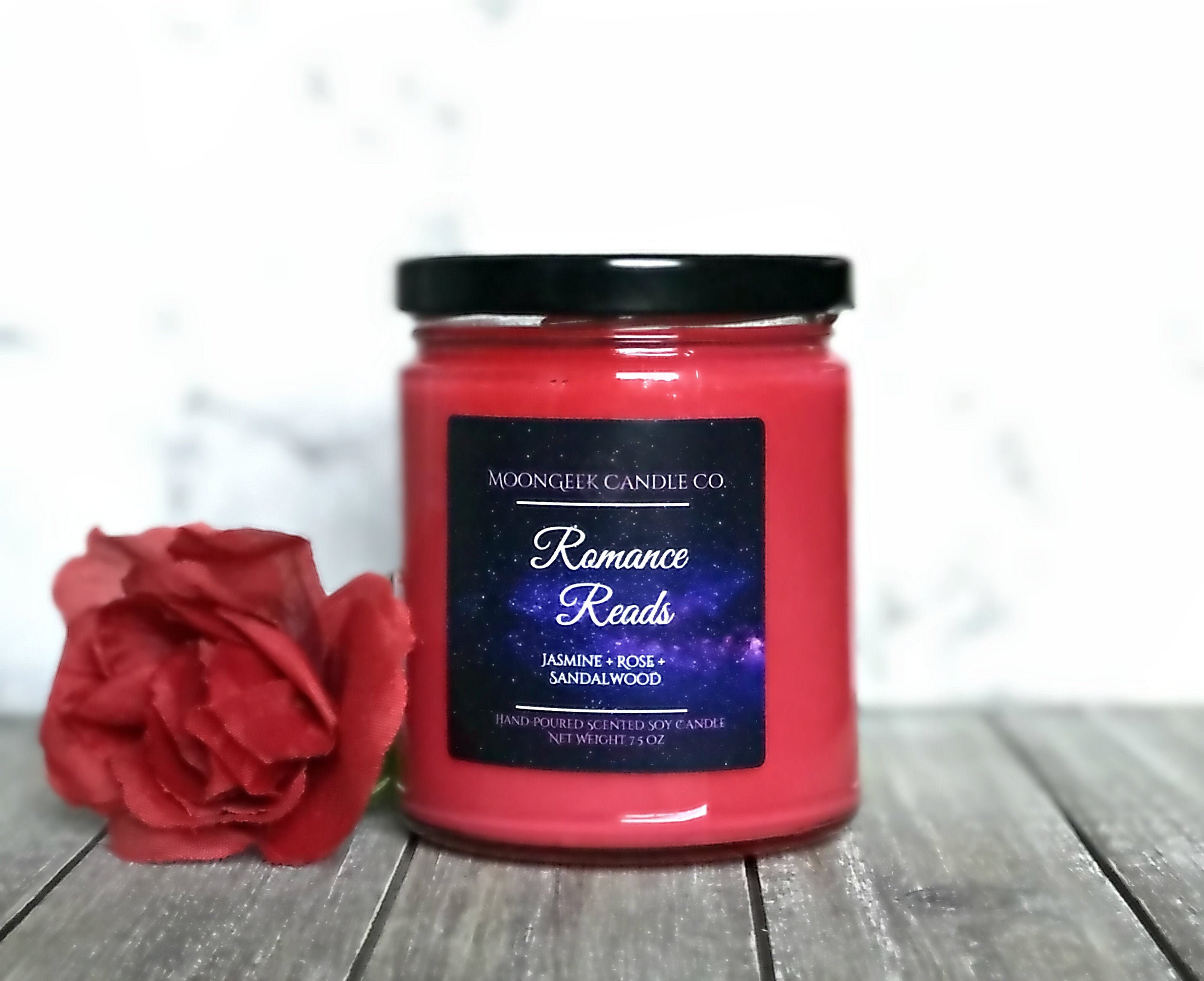 Romance Reads Literary Candle for Book Lovers 7.5oz/213g soy | Etsy