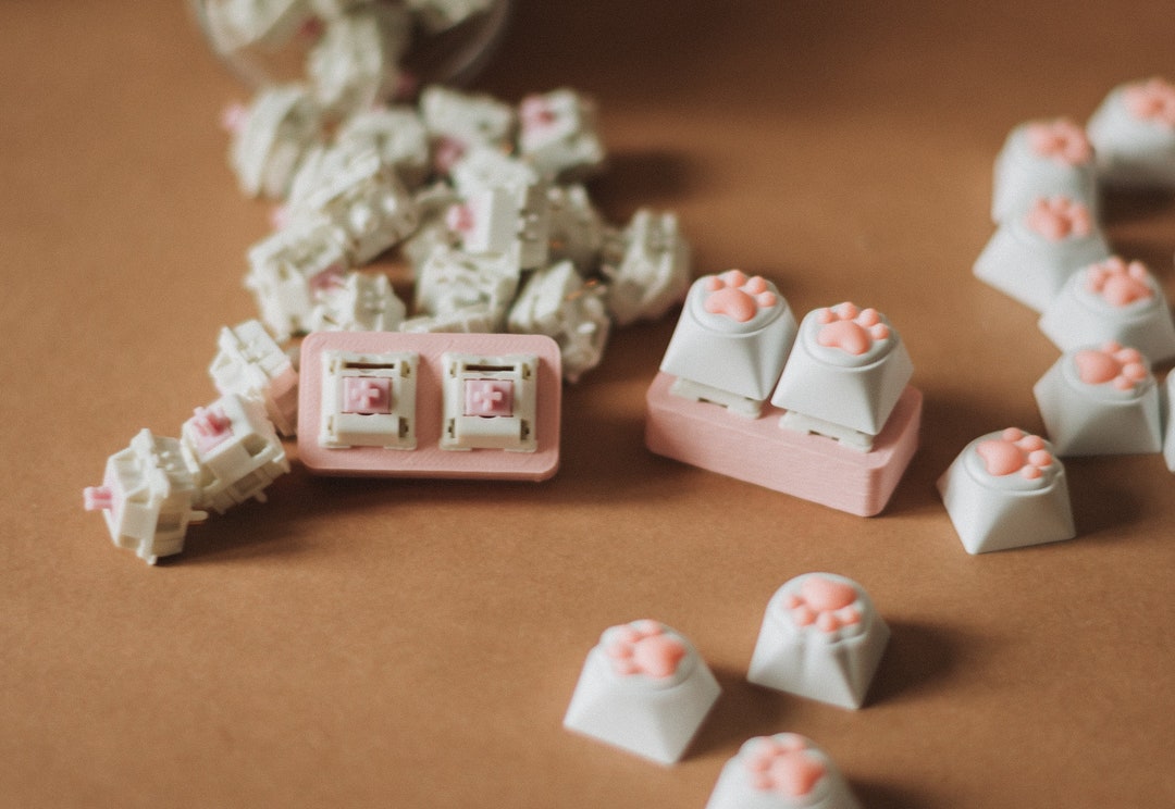 Squishy Paws Keycap Fidget Keychain - Etsy