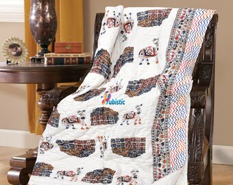 Camel Quilt Block - Etsy