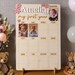 School Years Frame From Birth to Senior, 19 Photos Collage Frame ...