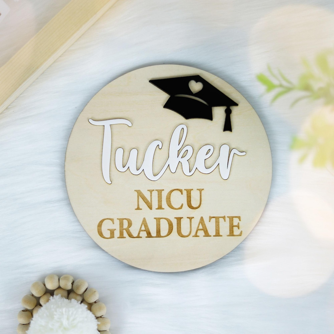 NICU Graduate Sign, Custom Baby Name Sign, Nicu Grad, Baby Coming Home ...