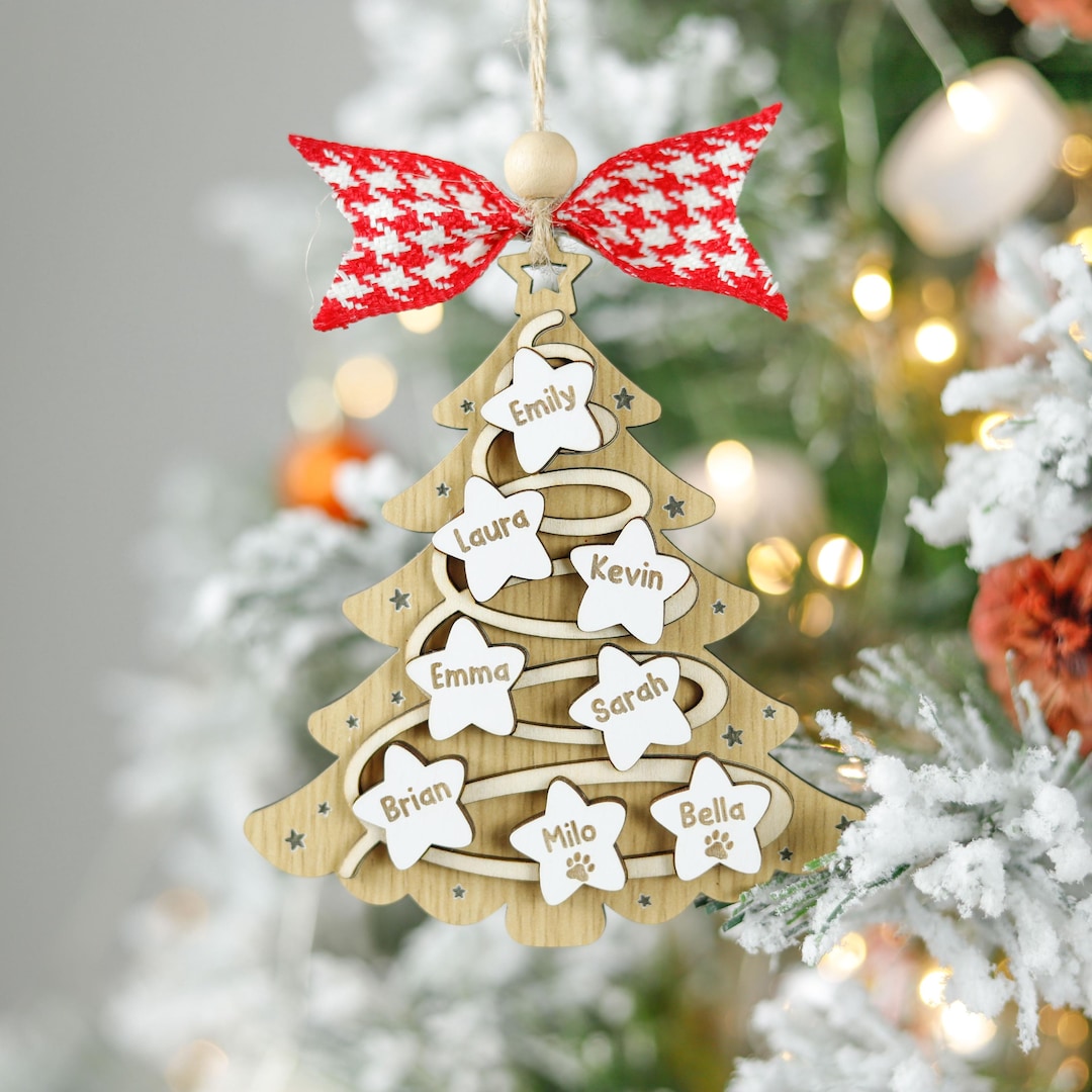 Personalized Friendship Tree Decor, Long-distanced Friends Gifts ...