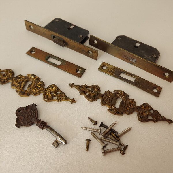 Brass Keyholes - Etsy