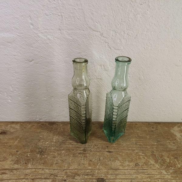 Triangle Glass Bottle - Etsy