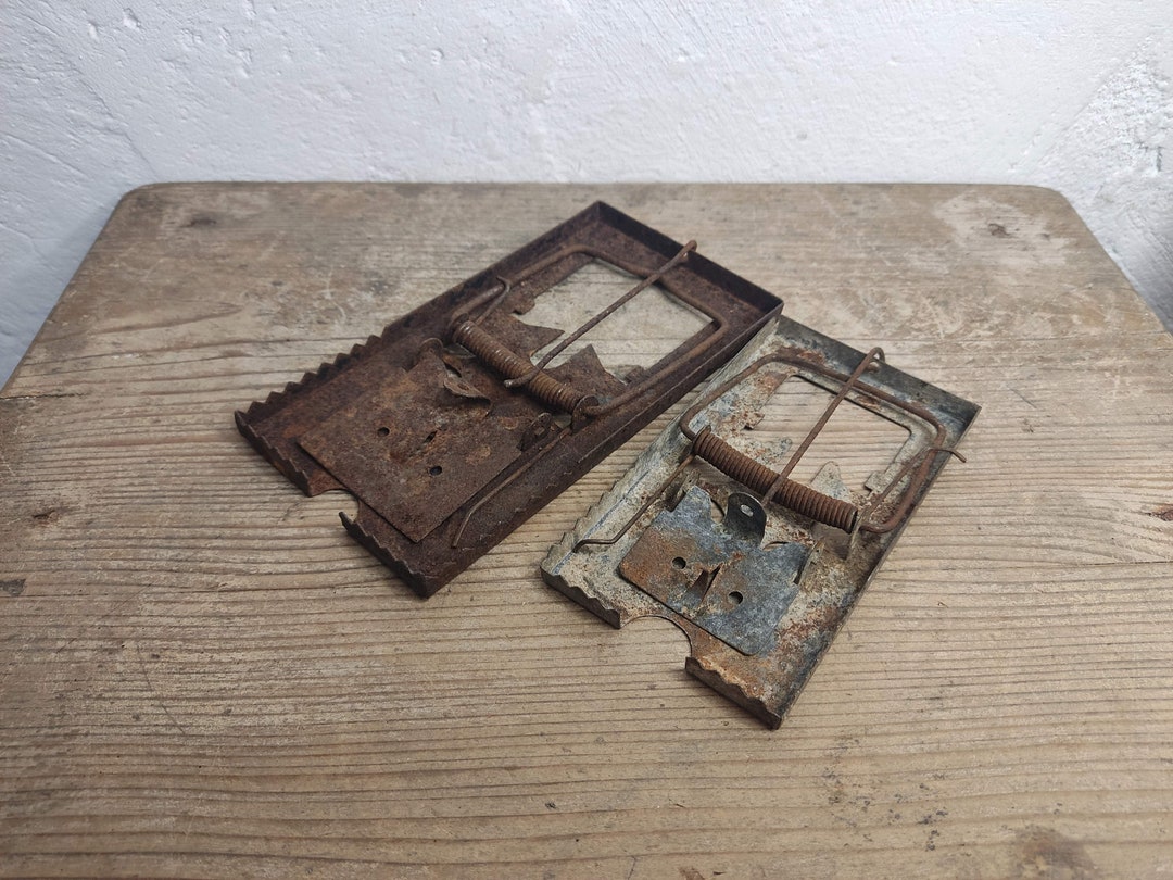 Vintage Rat Trap,vintage Metal Trap,primitive Iron Trap,old Animal Trap ...