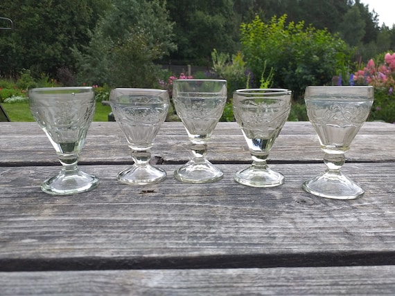 Russian Vodka Stakan Granjonka Faceted Glass for Vine Beer Juice ...