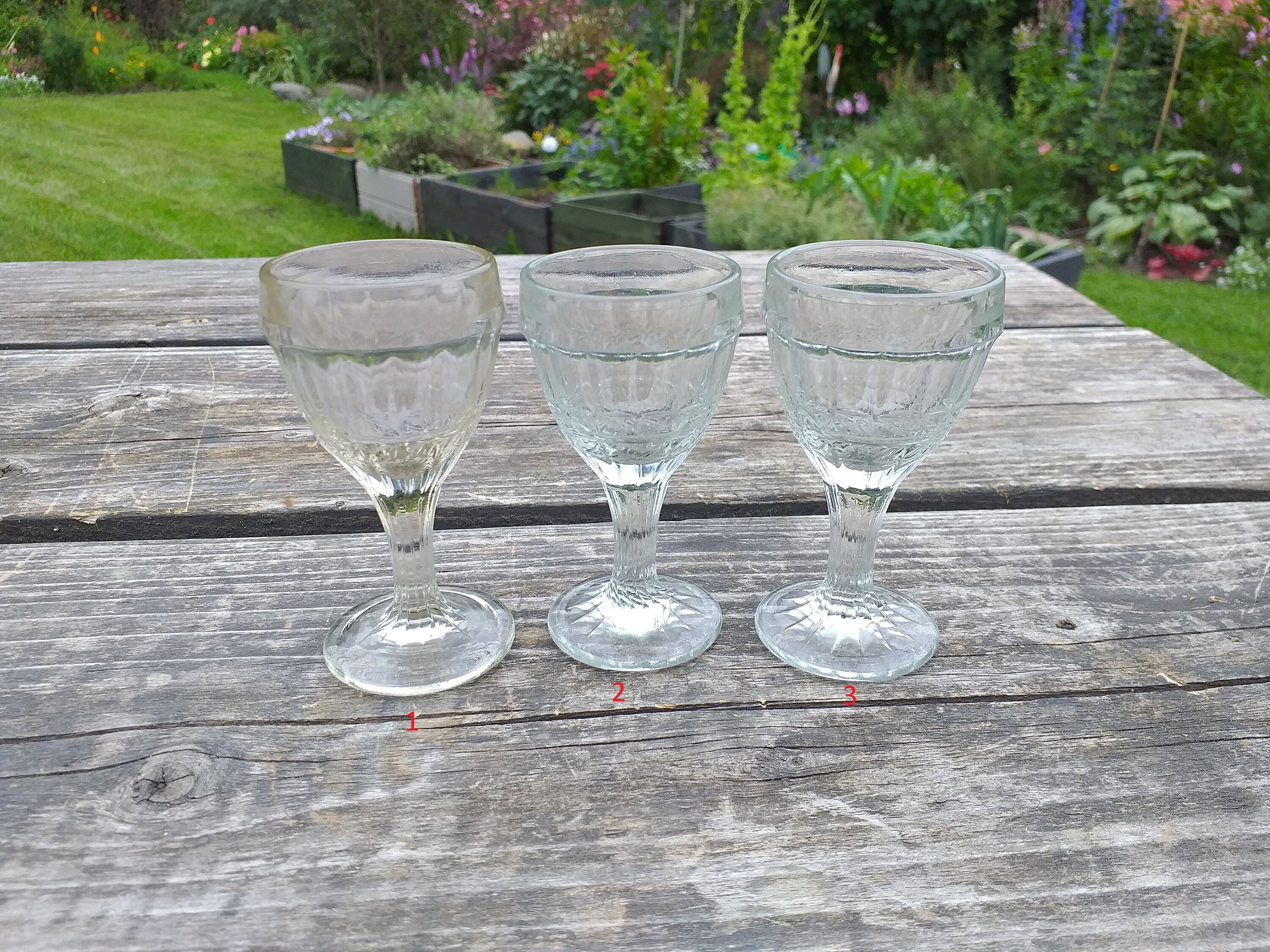 Russian Vodka Stakan Granjonka Faceted Glass for Vine Beer Juice ...
