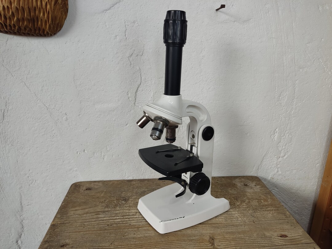 Vintage Microscope Junat 2L With 3 Lenses 8x 20x 40x - Etsy