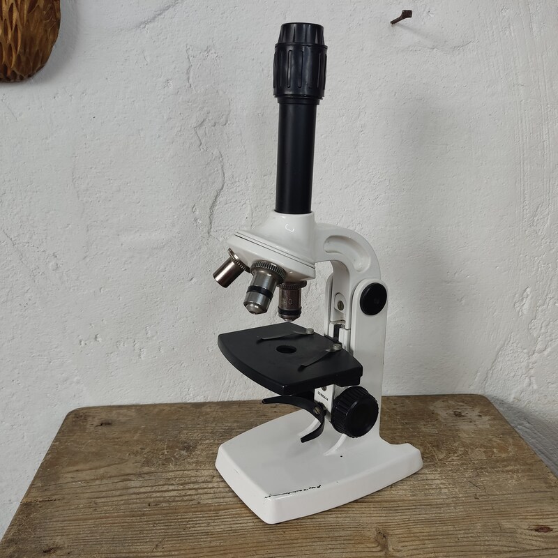 Vintage Microscope - Etsy