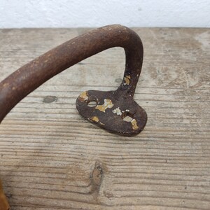 Old Tumb Latch Handle Old Iron Metal Door Handle Big Rusty Forged ...