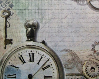 Steampunk Decoupage Paper - Etsy UK