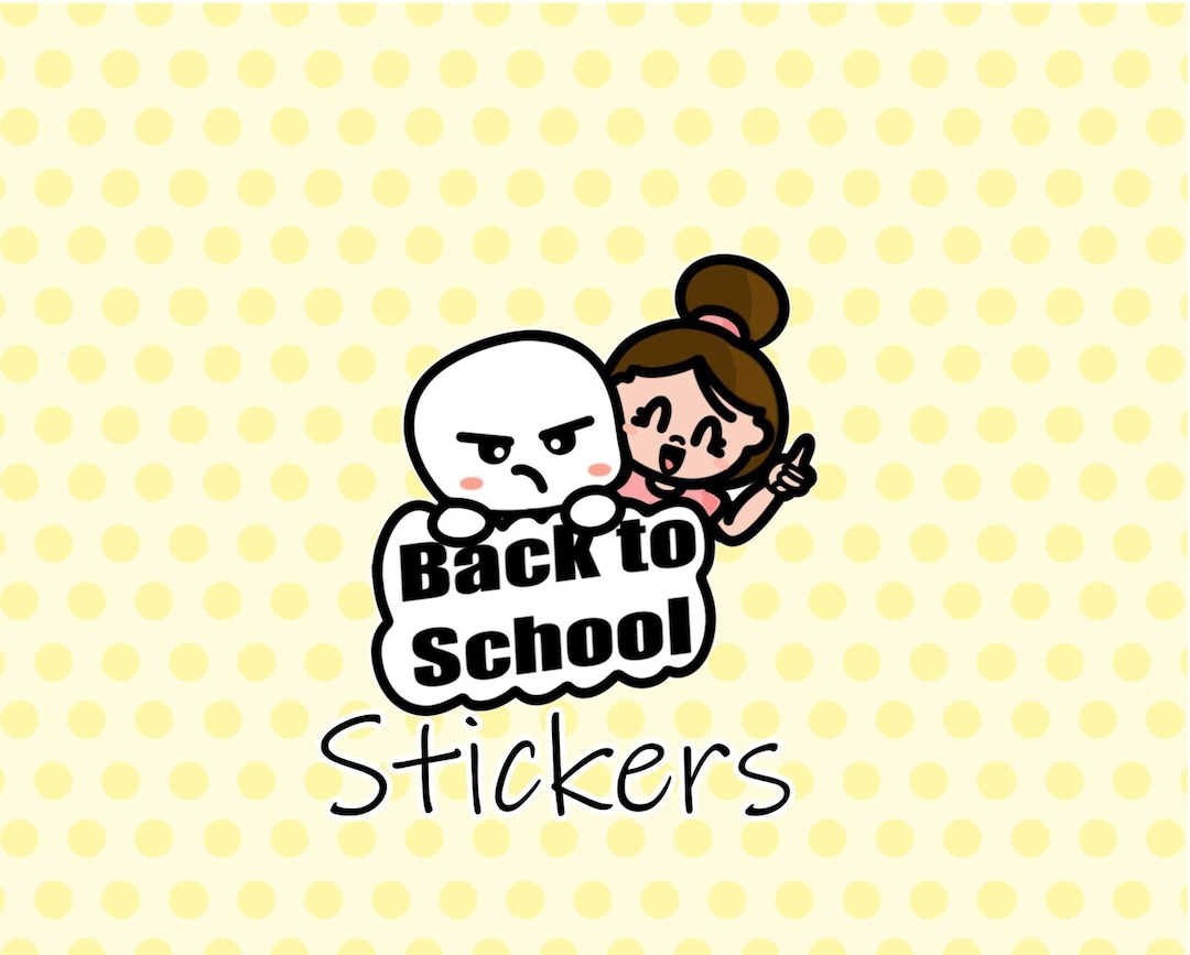 Stickers Back to School Collection - Etsy