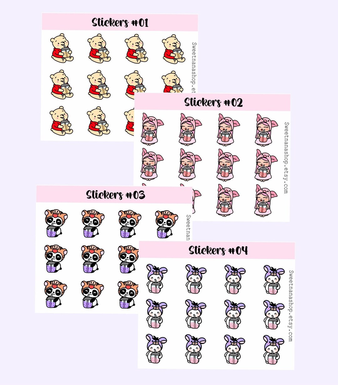 Booble Party Collections - Stickers - Etsy