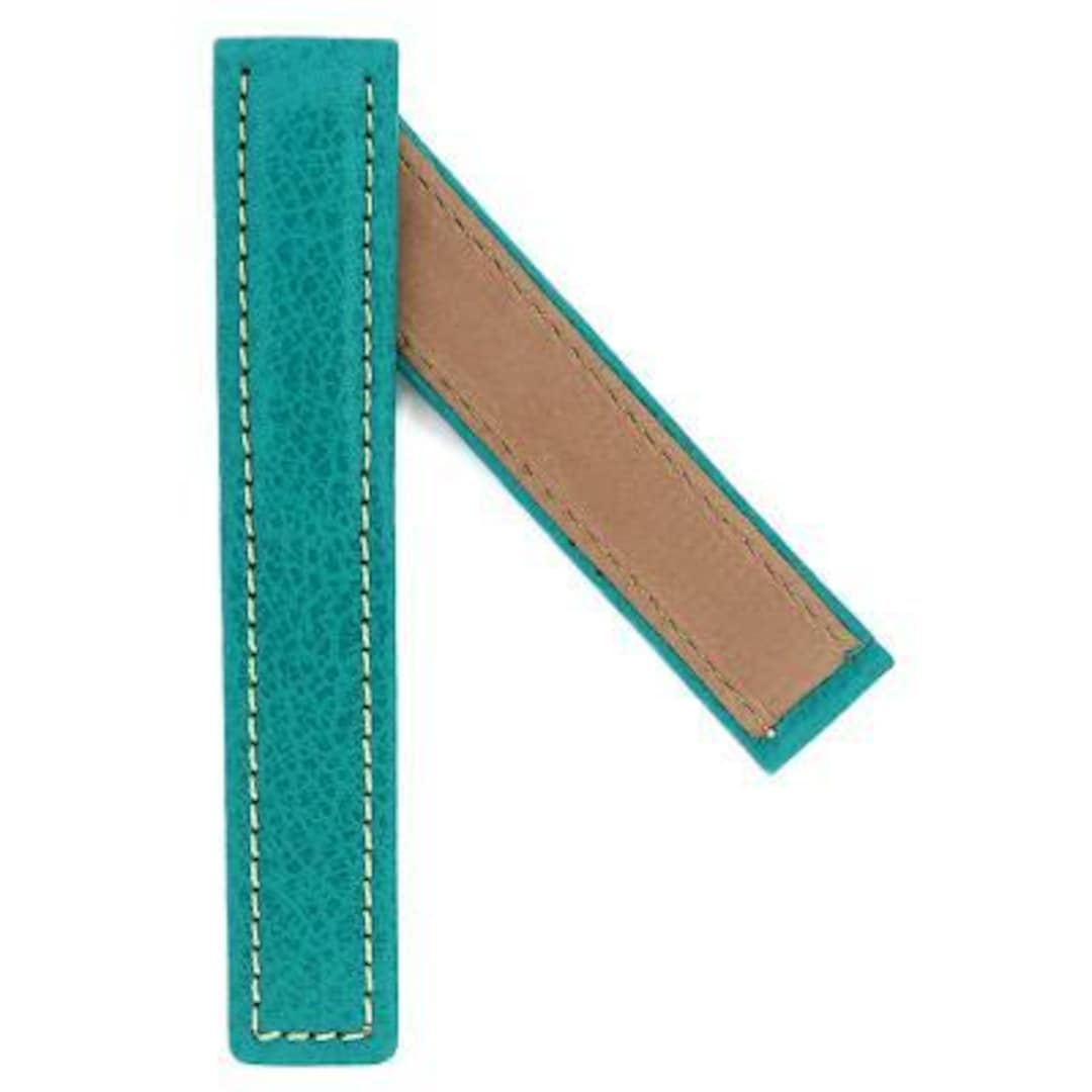 Tag Heuer Sel Fc6025 Wi1210 Turquoise Blue Calfskin Strap 18mm ...