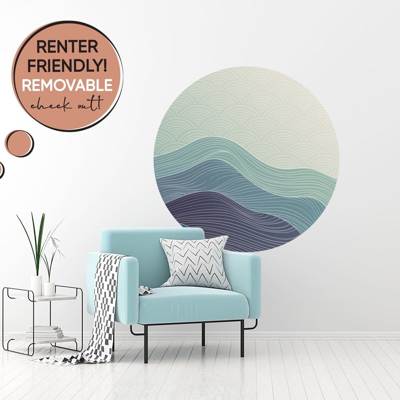 Circle Wall Decals - Etsy