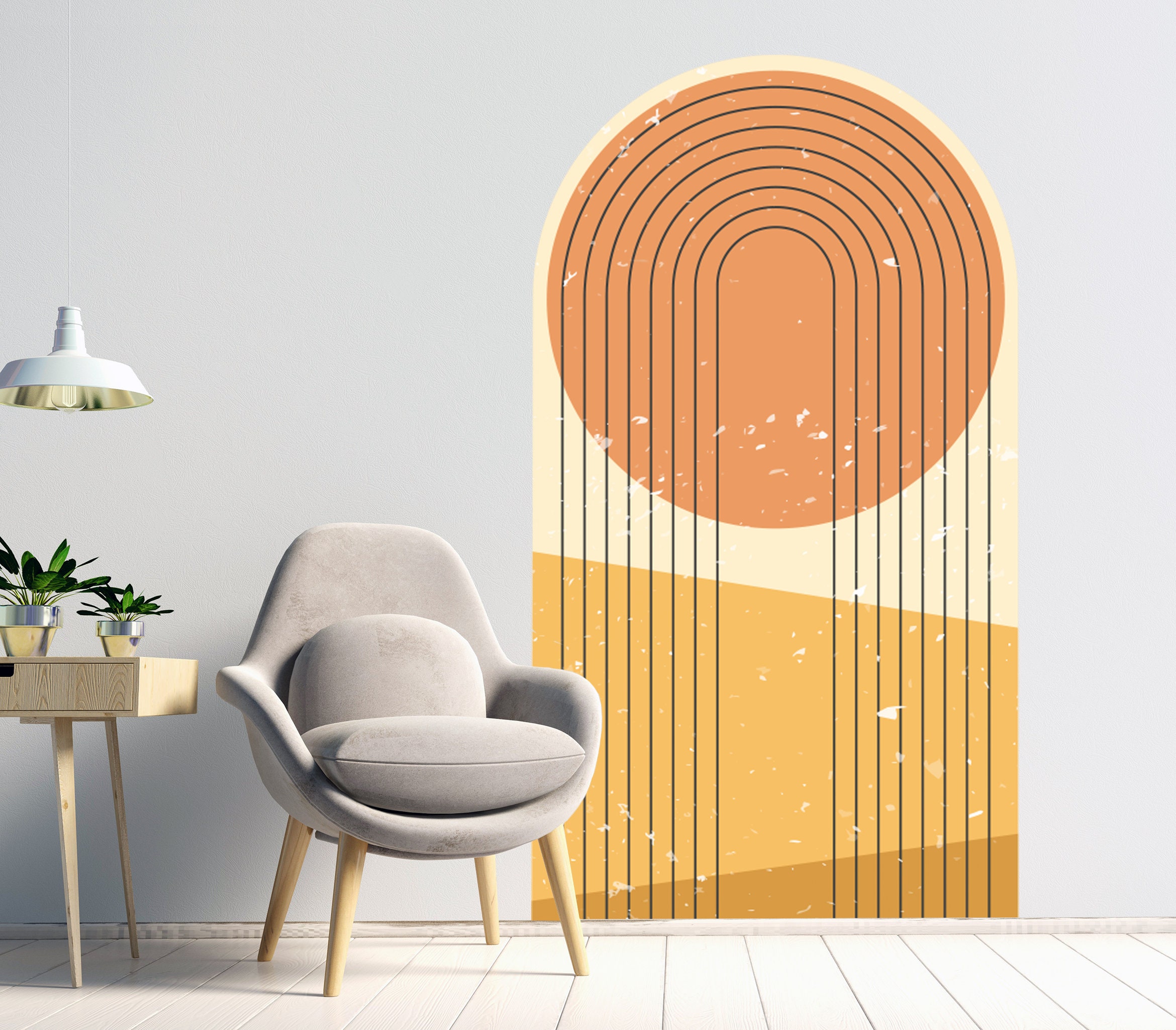 Rise Arch Decal Arch Wall Decal Arch Wall Sticker Color - Etsy