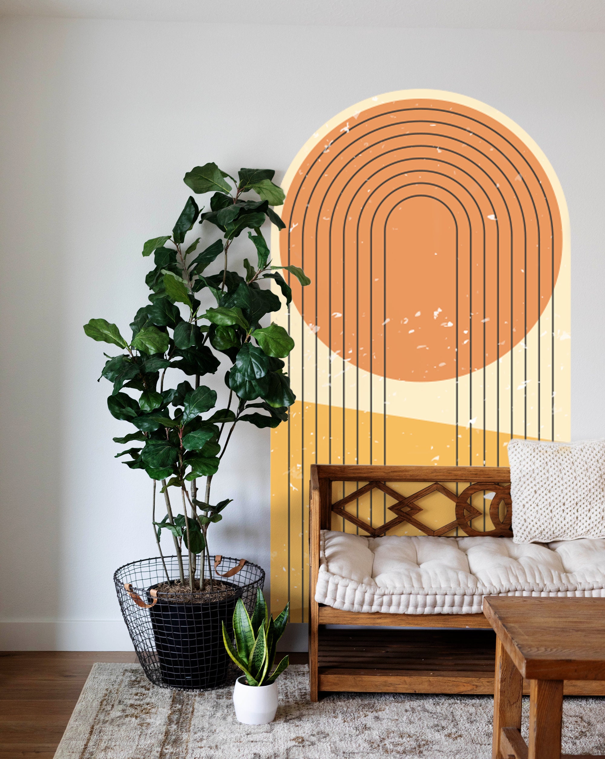 Rise Arch Decal Arch Wall Decal Arch Wall Sticker Color - Etsy