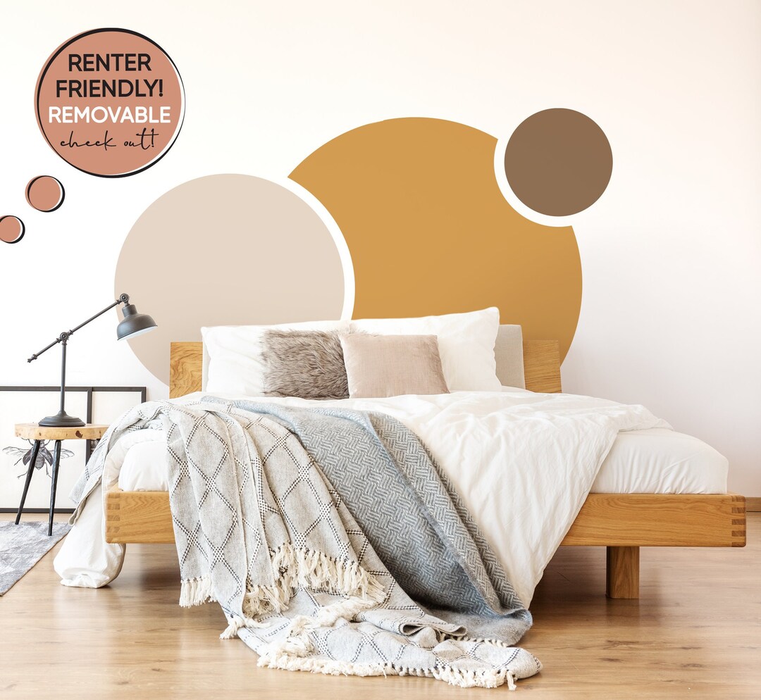 Circle Wall Decal, Circle Wall Sticker, Circle Wall Decor, Wall Art ...