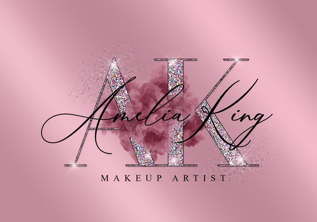 Pink Logo, Beauty Logo, Smoke Logo, Glitter Logo, Lilac Logo, Sparkle ...