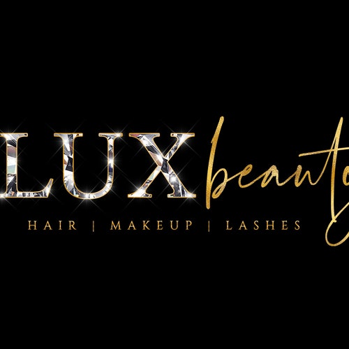 Beautiful Gold & Silver Glitter Sparkle Logo Makeup Artist - Etsy