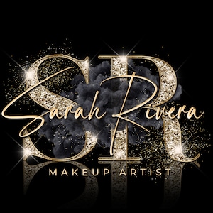 Gold Logo, Beauty Logo, Smoke Logo, Glitter Logo, Sparkle Logo, Luxury ...