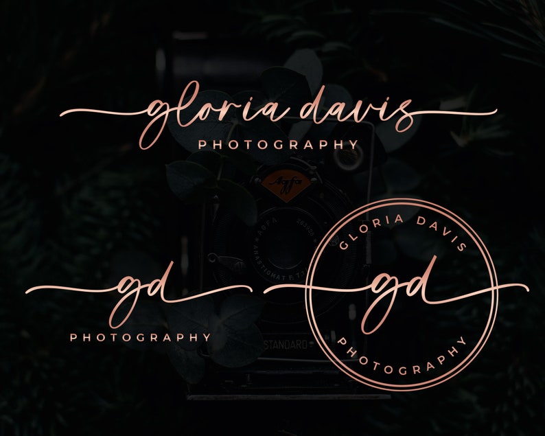 Photography Logo and Watermark Custom Logo Design - Etsy