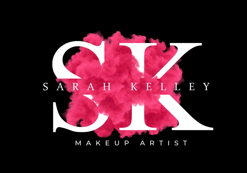 Premade Pink Smoke Beauty Logo Design - Etsy