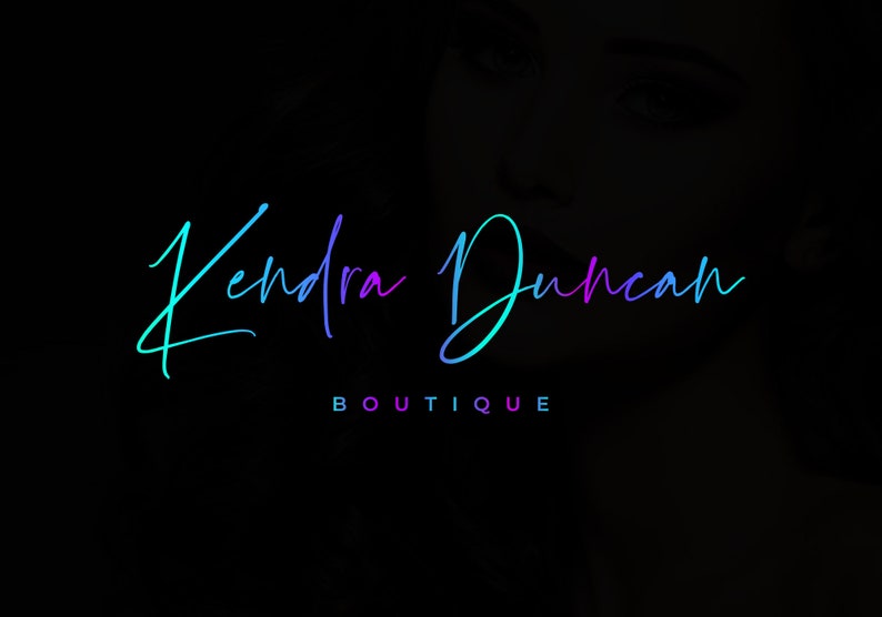 Custom Signature Logo Design, Boutique Watermark (pdf, Jpeg, Png) - Etsy UK