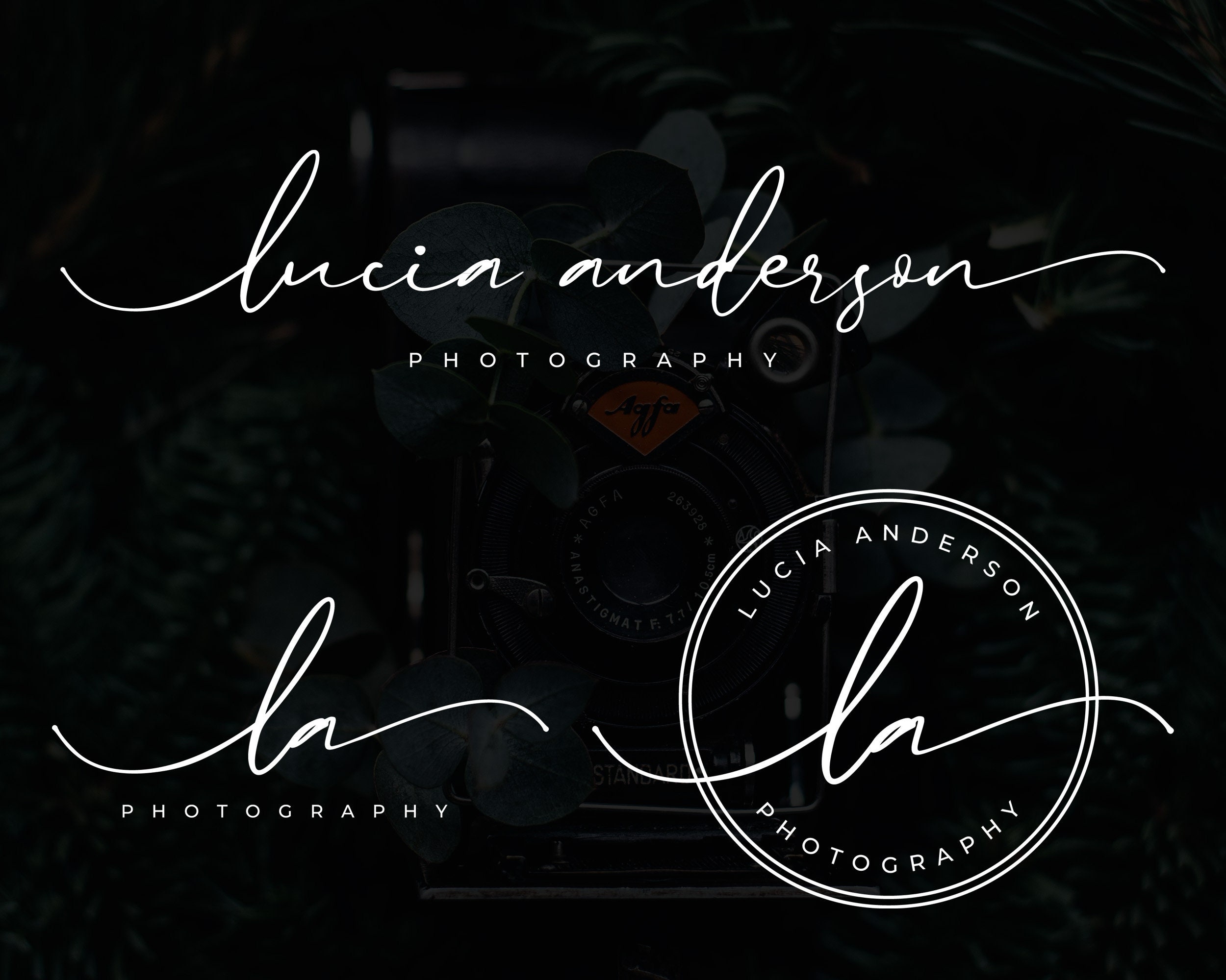 Photography Logo and Watermark Custom Logo Design - Etsy Australia