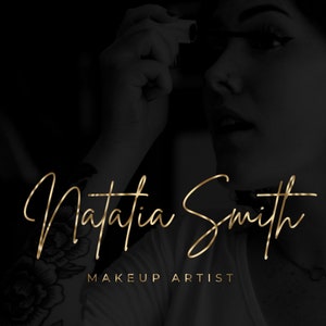 Gold Beauty Logo, Signature Logo, Photography Logo and Watermark ...