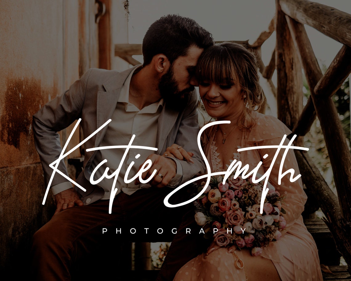 Watermark Logo for Photography Photography Logo Design - Etsy