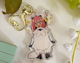 Anya Forger Keychain - Etsy