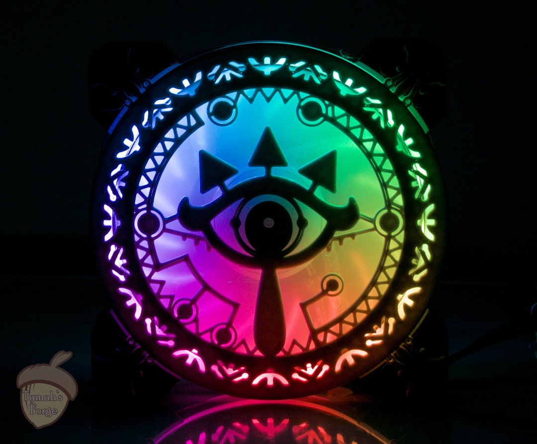 Fan Shroud | Sheikah Pattern | Shroud/cover/grill for 120mm Computer/pc ...