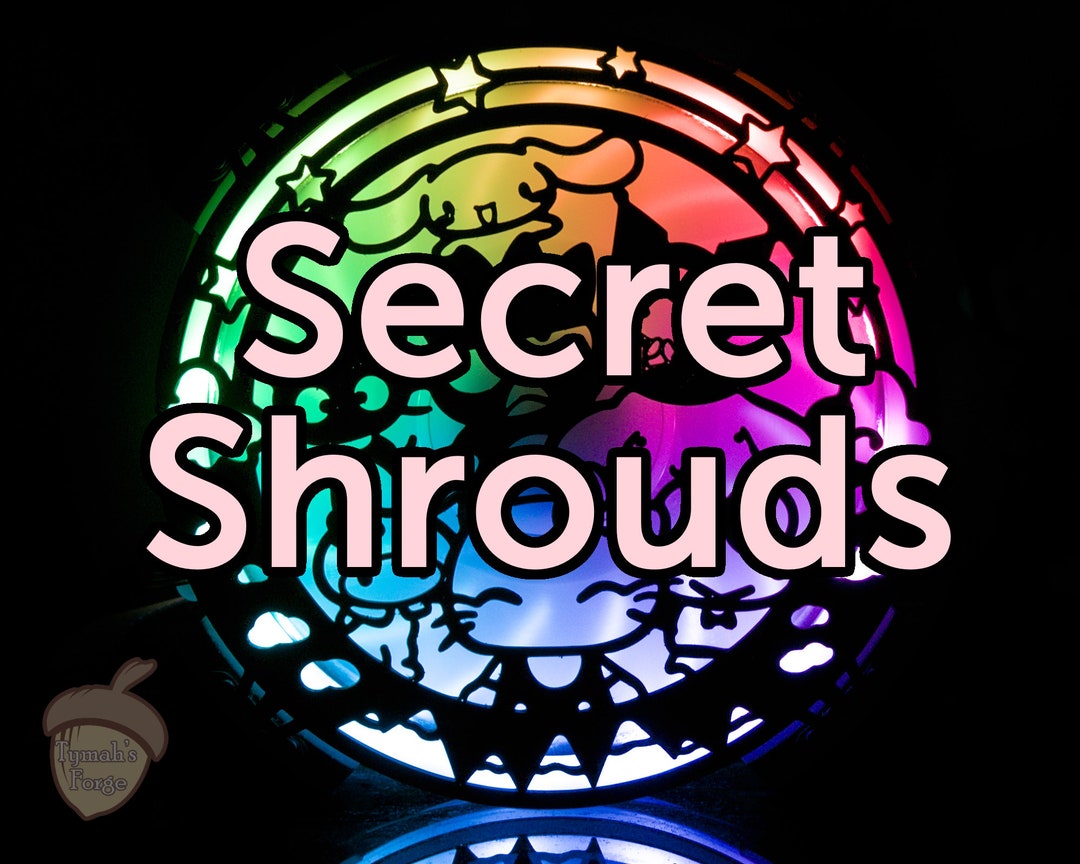 Secret Shrouds | Shroud/cover/grill for Computer/pc Case Fans - Etsy