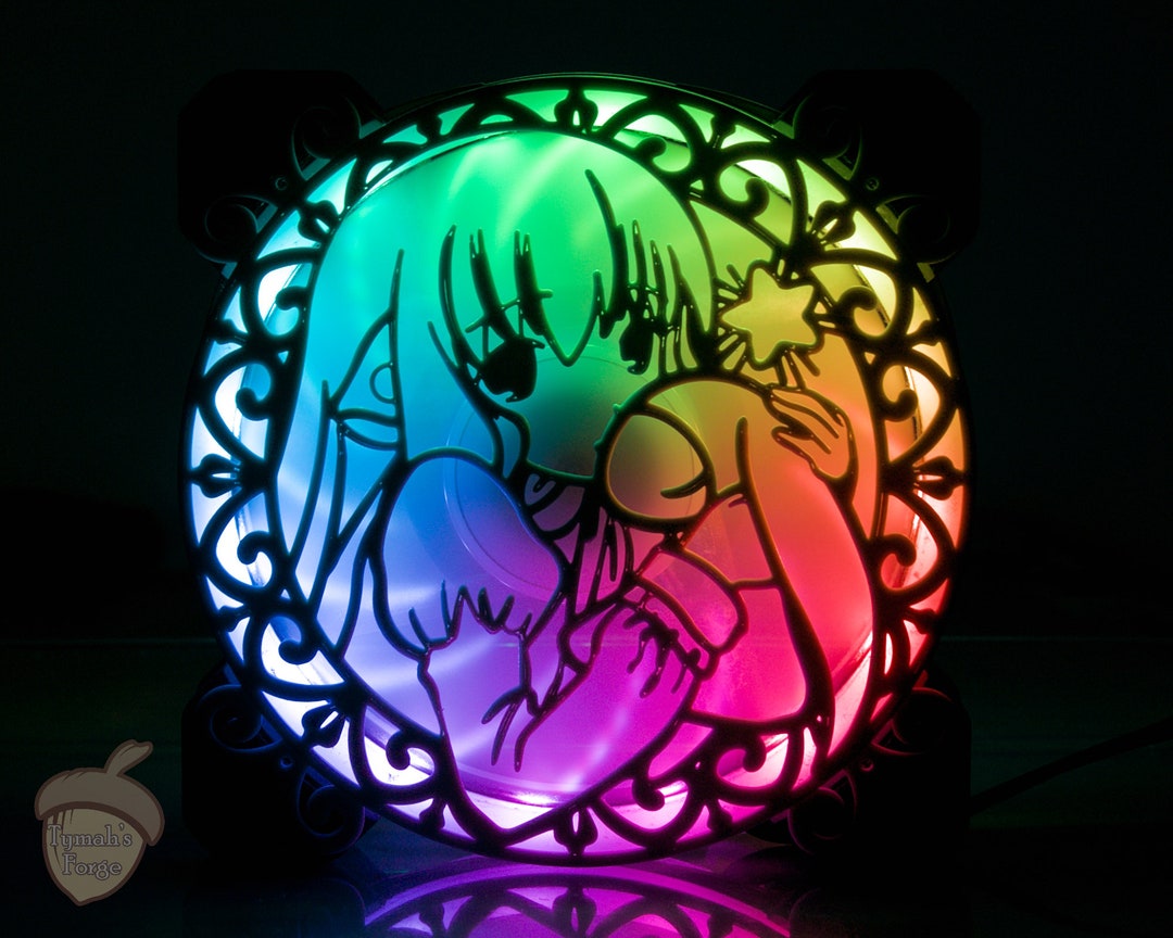 Fan Shroud | Chii and Atashi | Shroud/cover/grill for 120mm Computer/pc ...